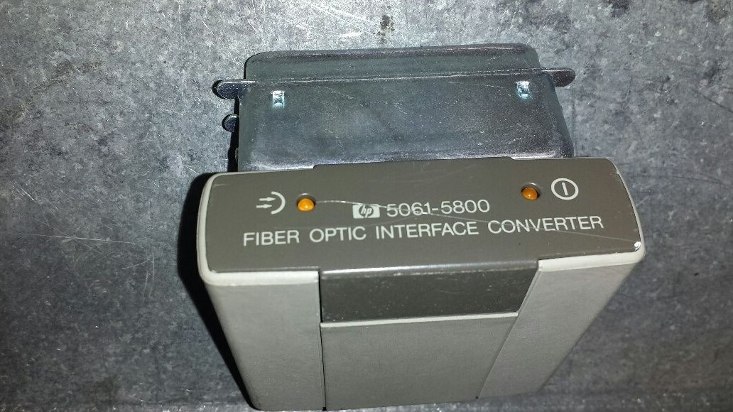 HP Agilent 5061-5800 Fiber Optic Interface Converter | eBay