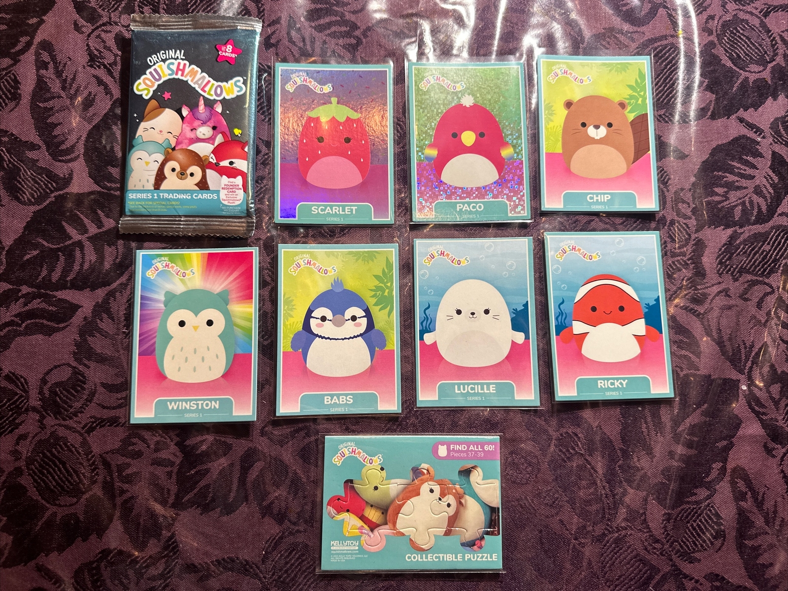 KellyToy Jazwares Squishmallow Trading Cards 1st Edition Series 1 Open ...