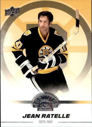 2023-24 Upper Deck Boston Bruins Centennial #20 Jean Ratelle Boston ...