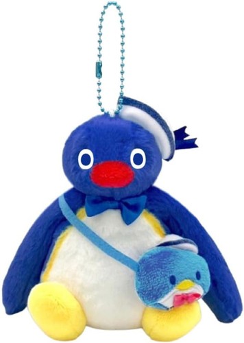 Sanrio Character Tuxedo Sam x Pingu Mascot Plush Keychain Penguin 09955 ...