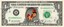 ONE(1) COLOR Character on a Dollar Bill - Currency Cash Money Bank Note ...