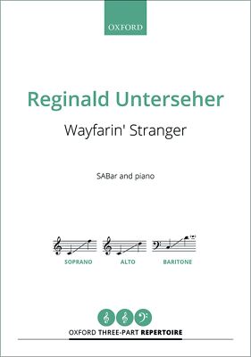 Wayfarin' Stranger SABar vocal score SABar & piano Unterseher, Reginald ...