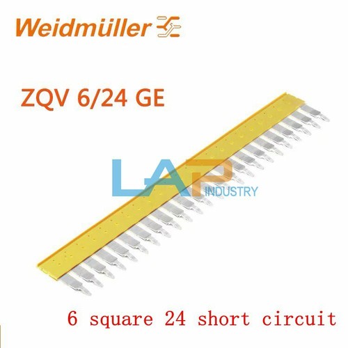 1PCS New For Weidmuller ZQV6/24 GE 1908990000 Shorting Strip Joint ...