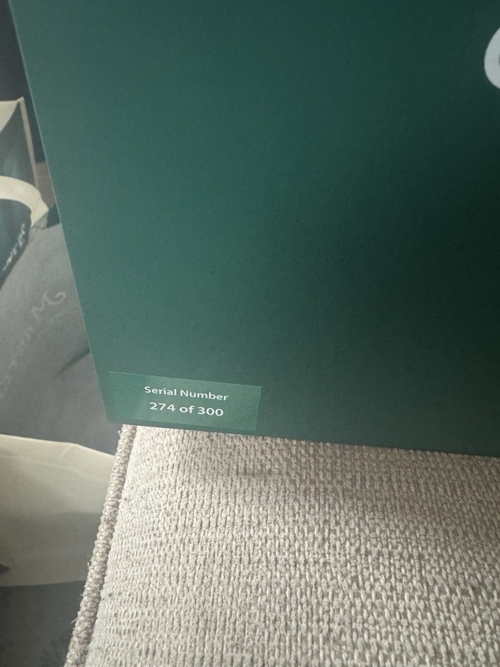 Limited Edition Masters Hat Berckmans Place Logo #274/300 ANGC Trophy ...