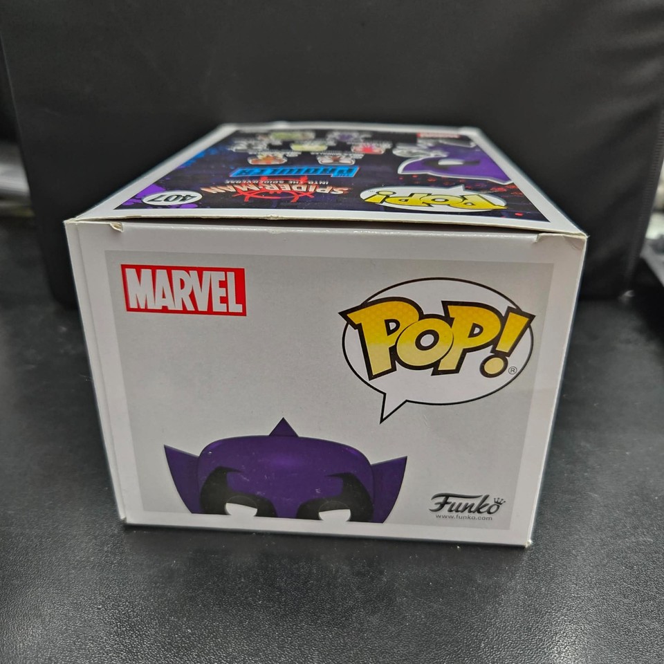funko pop PROWLER SPIDERMAN INTO THE SPIDERVERSE 407 | eBay