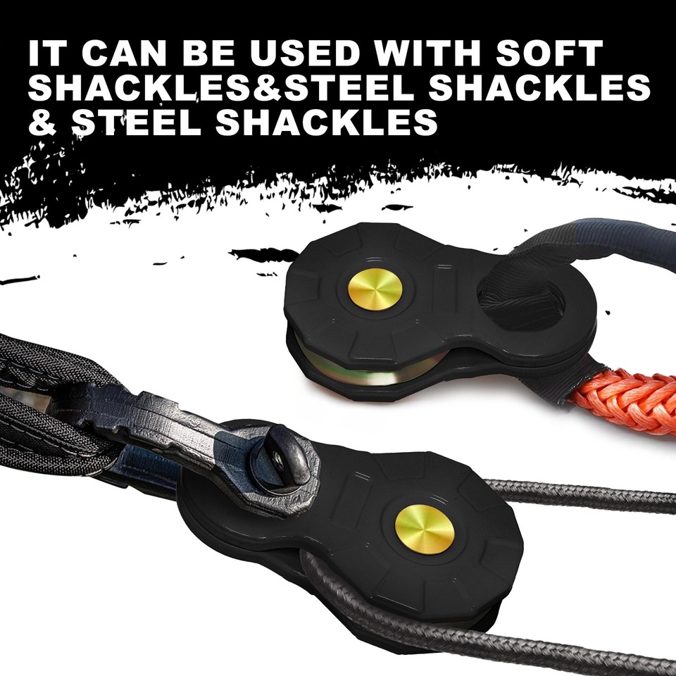 30 Ton Snatch Block Pulley Snatch 66,000 lbs Capacity Off Road Recovery ...