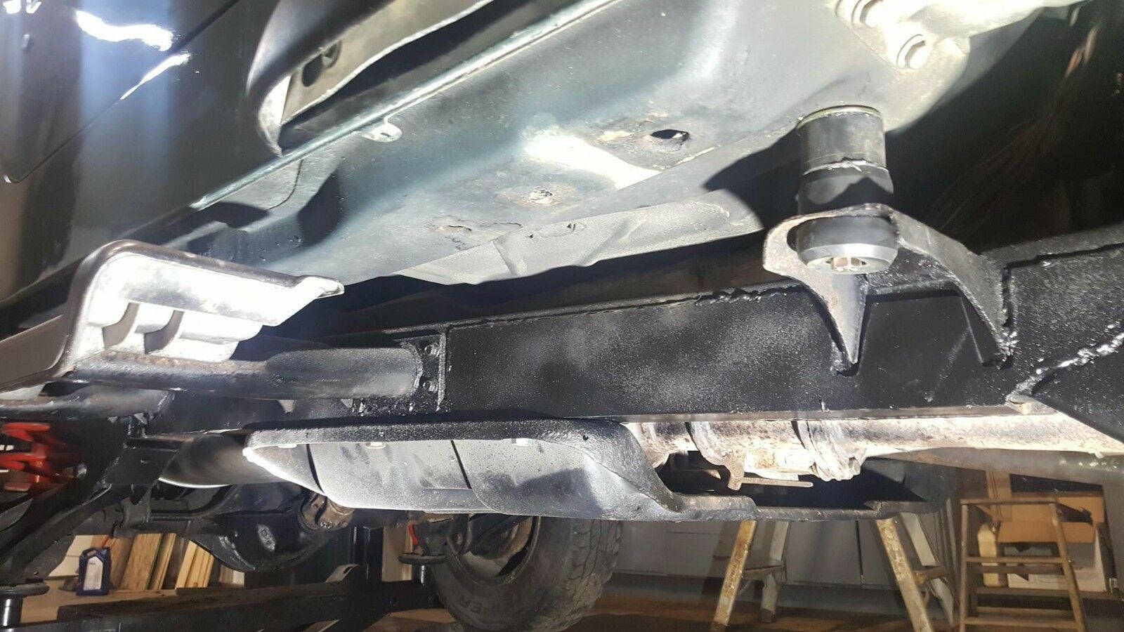 Jeep TJ frame repair 97-02 Center Set Skid Plates Frame Repair | eBay