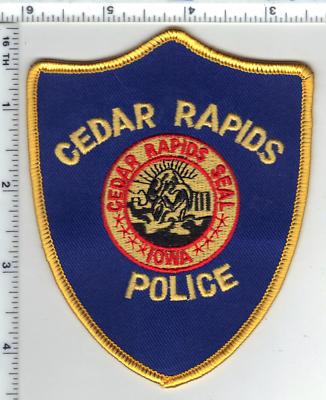 Cedar Rapids Police (Iowa) 2nd Issue Shoulder Patch | eBay