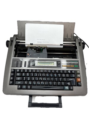 Vintage Panasonic Electronic Typewriter KX-R430 Works | eBay