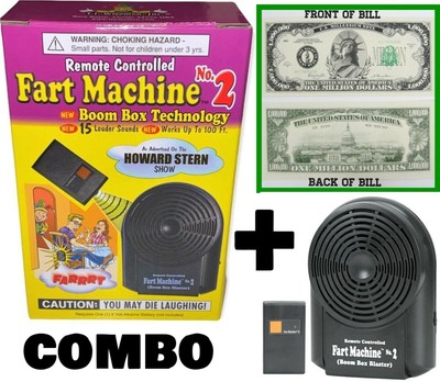 Fart Machine # 2 - NEW VERSION with remote + 1 Million Bill Bonus | eBay