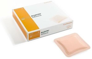 Allevyn Adhesive Classic Dressings 7.5cm x 7.5cm - Wounds, Ulcers ...