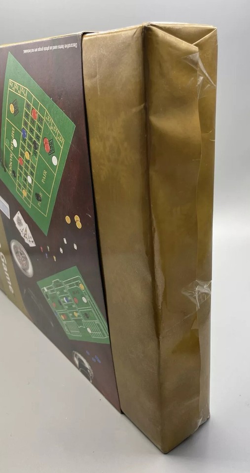3-in-1 Casino Game Set – Blackjack, Roulette & Board Game – Gift ...