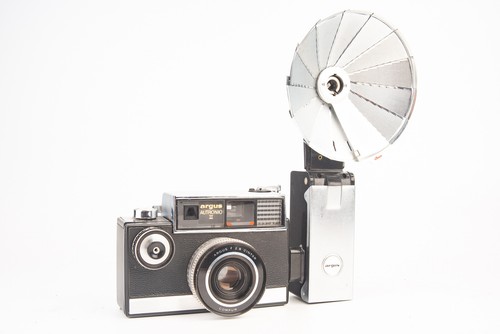 Argus Autronic II 35mm Rangefinder Camera with Flash Unit Meter WORKS ...