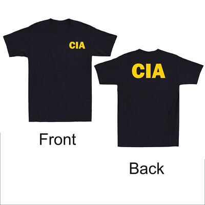 CIA Central Intelligence Agency Chest Logo Government Agent Front ...