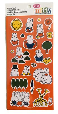 Miffy Assorted Sticker Sheets | eBay