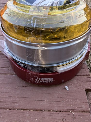 NuWave Pro Plus Infrared Convection Oven 20653 Red Amber Dome ...