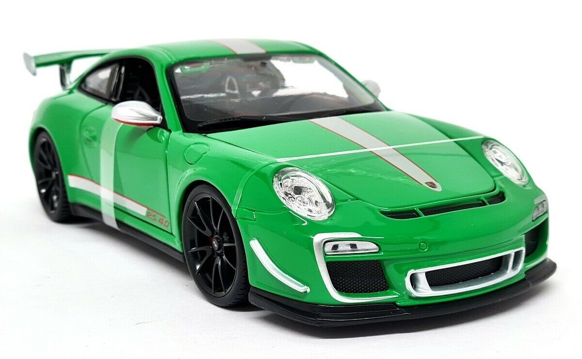 Maisto+1%2F18+Porsche+911+GT3+RS+4.0+Green+Supercar+%28997%29+Diecast ...