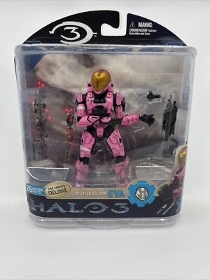 McFarlane Halo 3 Series 2 Pink Spartan Soldier Mark Eva D&R Lineups ...