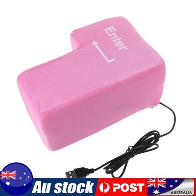 Anti-Stress Computer Huge Enter Key Giant USB Keyboard Vent Button ...