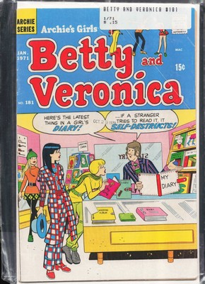 Archie's Girls Betty and Veronica #181 (1971) Betty and Veronica | eBay