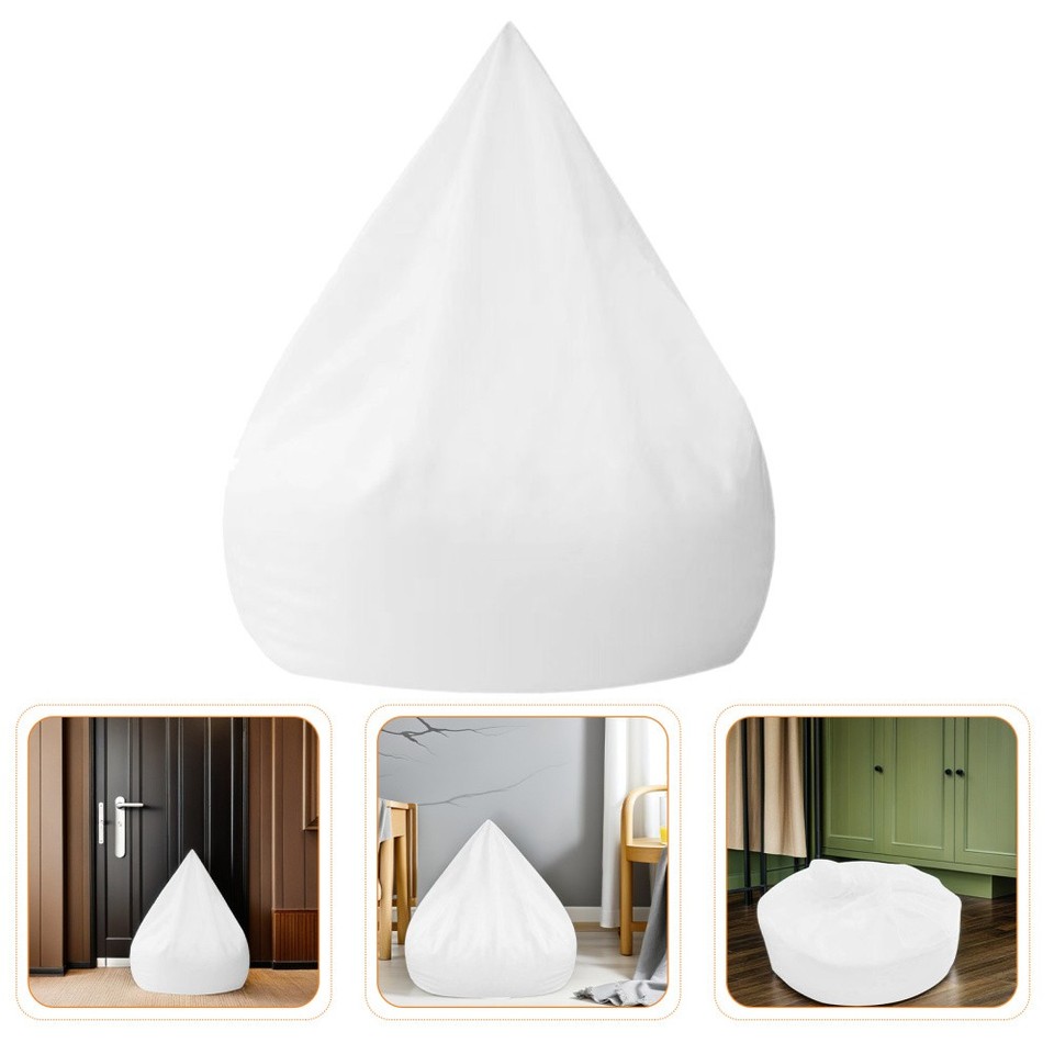 2pcs Lazy Sofa Inner Cover: Empty Bean Bag Liner Cover No Filling ...