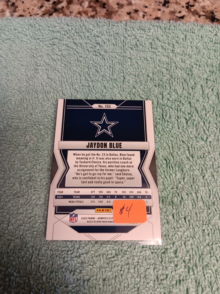 JAYDON BLUE 2025 ELITE PINK ROOKIE | eBay