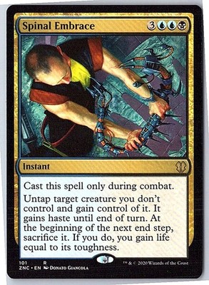 Spinal Embrace R Commander: Zendikar Rising 101 Near Mint | eBay