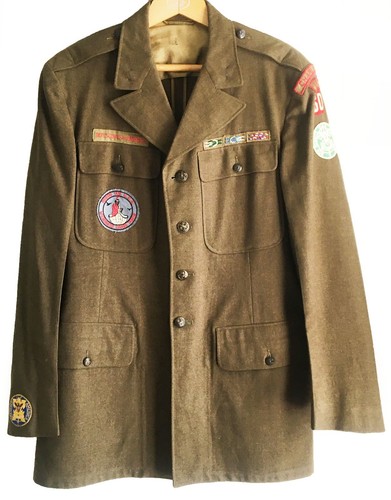 Vintage Boy Scouts Of America Scout Leader Formal Dress Uniform Jacket ...