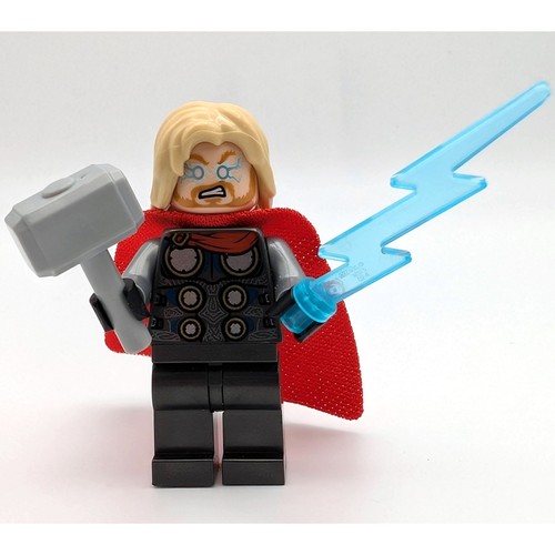 LEGO Marvel Thor Minifigure, Minifig, Avengers, Lego Marvel Super ...