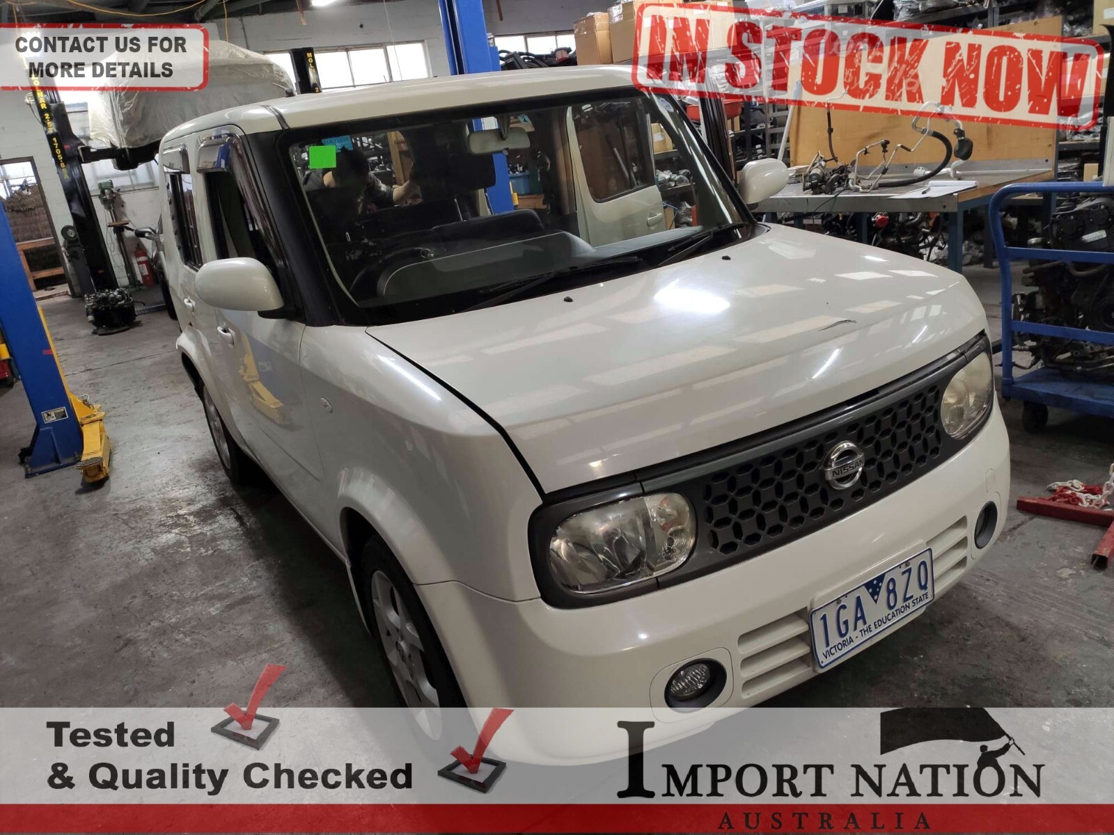 NISSAN CUBE Z11 WINDSCREEN WIPER SWITCH 02-08 COMBINATION STALK YZ11 ...
