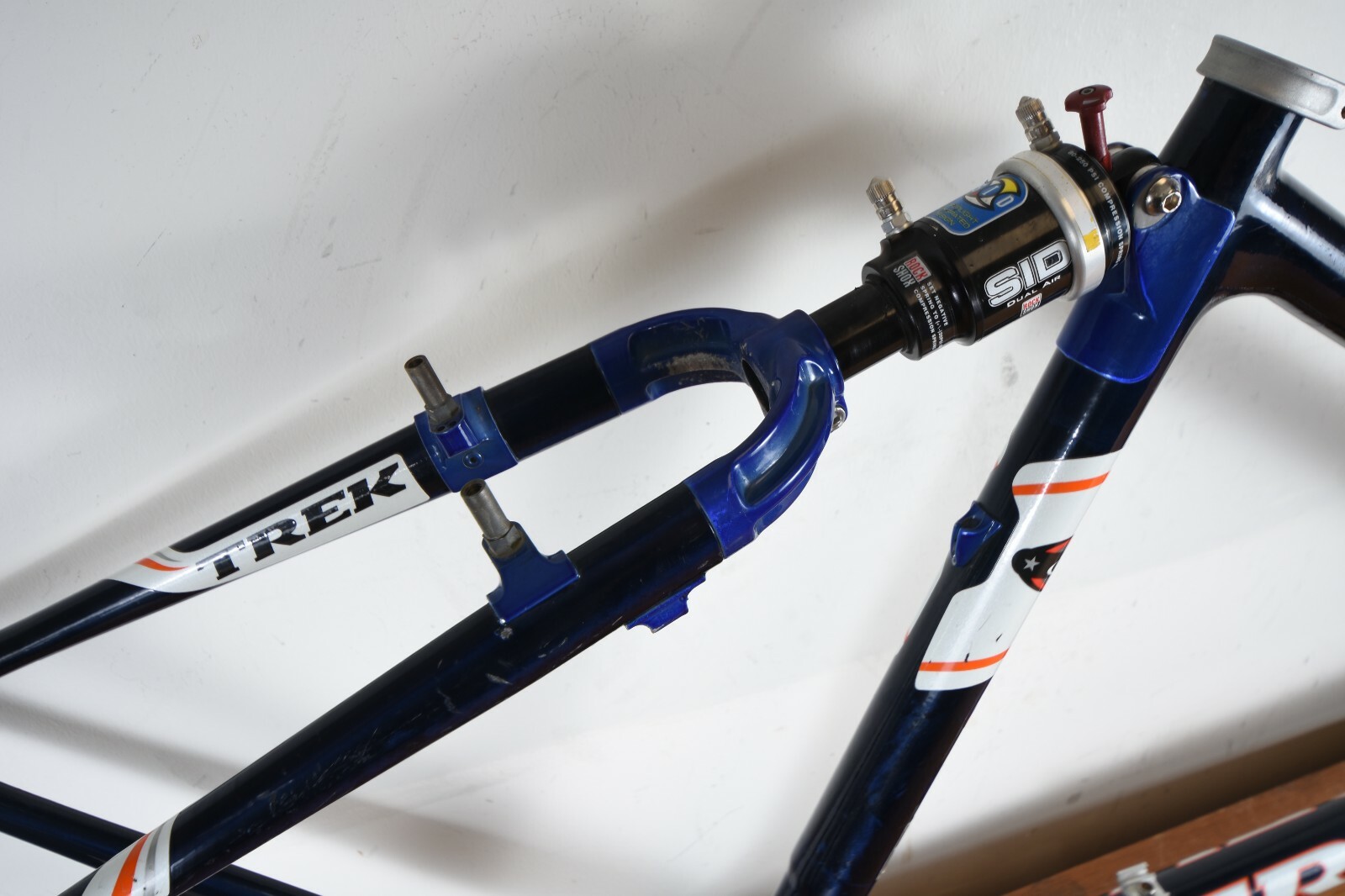 Trek OCLV Carbon STP 200 Softtail Rear Shock SID Mountain Bike Frame 21 ...
