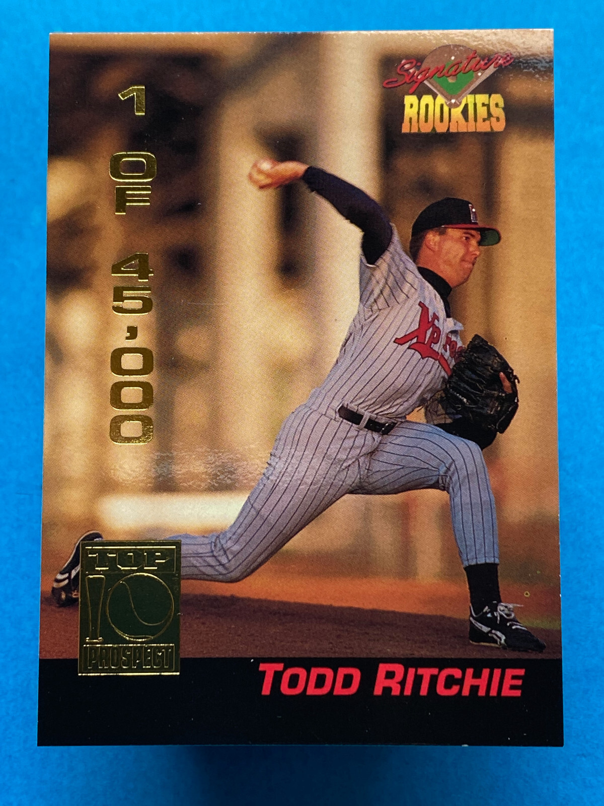 1994 Signature Rookies - Signatures #17 Todd Ritchie /8650 (AU) for ...