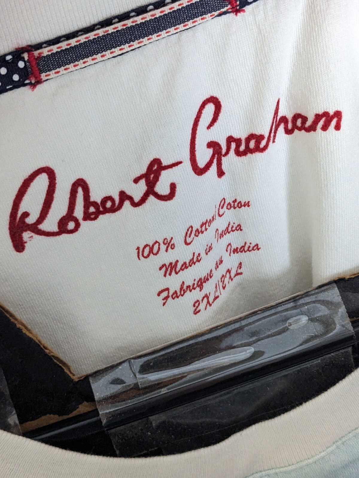 RARE Robert Graham Graphic Tshirt Big Face President … - Gem