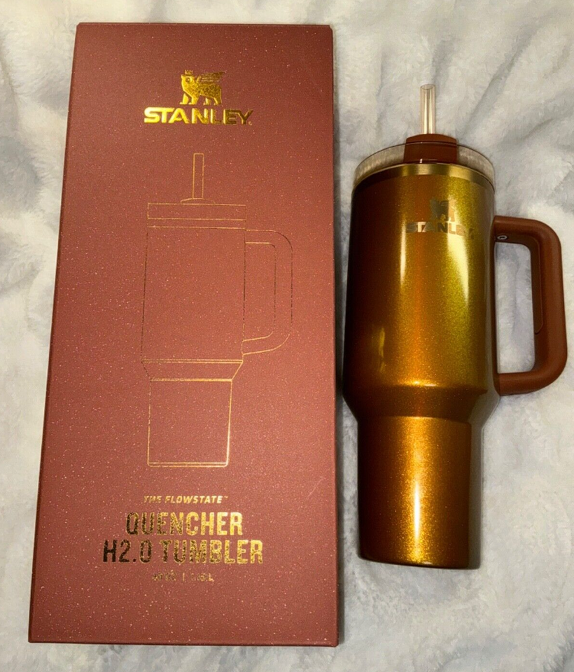 Stanley Copper Tinsel 40 oz Stainless Steel H2.0 Flowstate Quencher ...