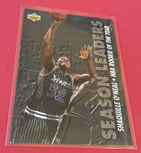 Shaquille O'Neal Orlando Magic NBA Rookie of the Year 1993 Upper Deck ...