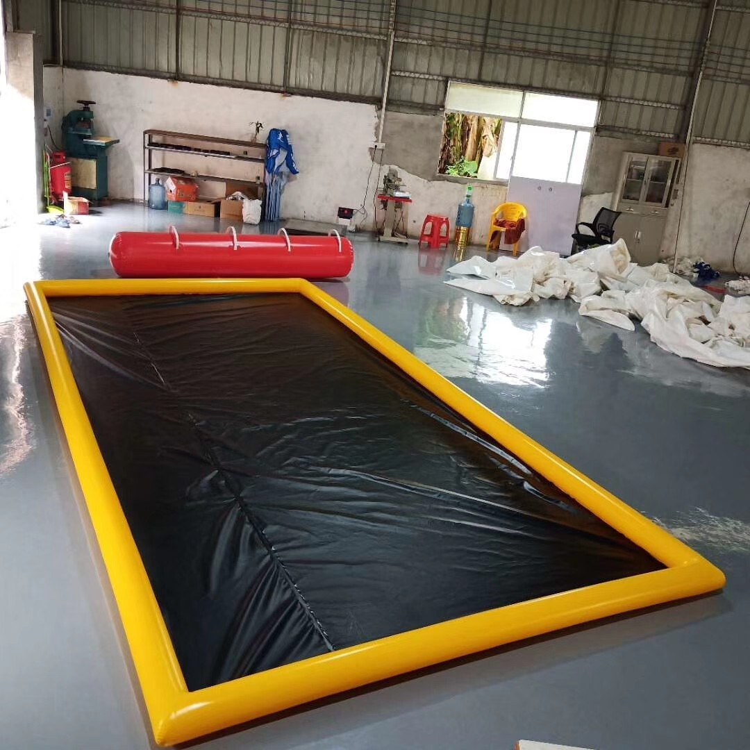 Heavy Duty 20x10ft Car Wash Mats Water Containment Mat With Air Pump | eBay