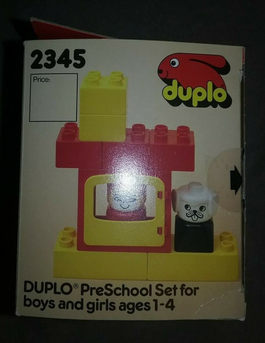 1984 (3) LEGO DUPLO PRESCHOOL SETS 2325-2333-2345 AGES 1-4 & 1.5-5 Y/O ...