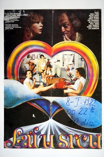 LAF U SRCU Orig. exYU movie poster 1981 NIKOLA SIMIC MILENA DRAVIC ...