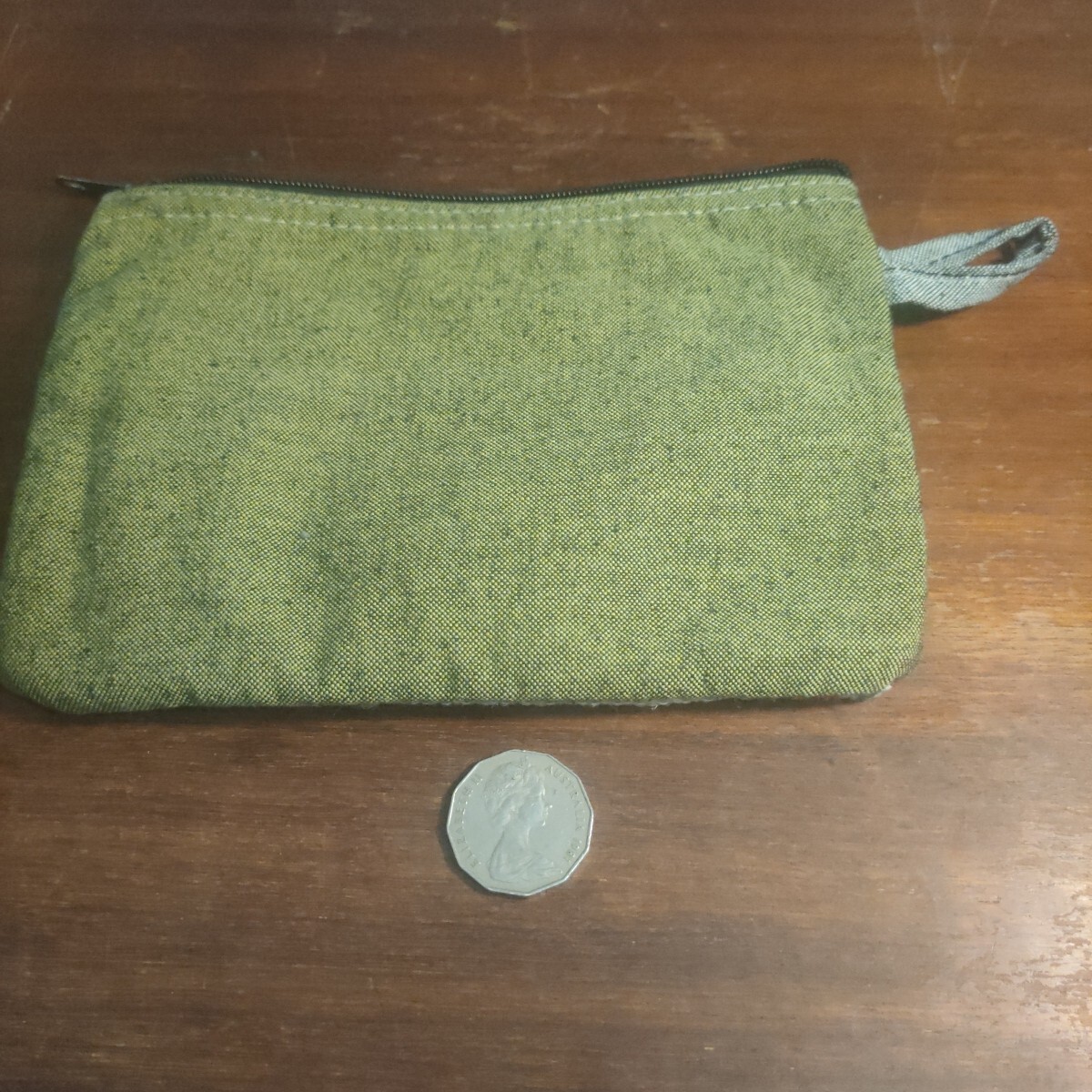 Large Hemp 2 Pockets Zipper Coin Purse Wallet Pouch Colourful Rainbow ...