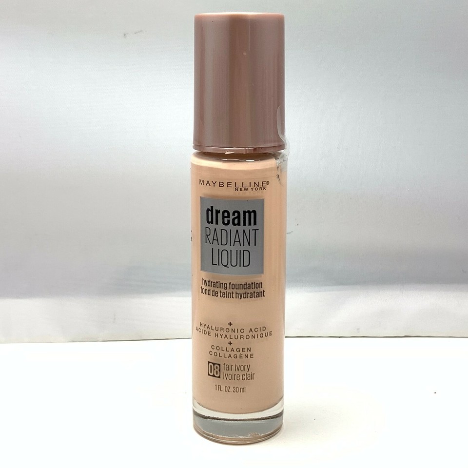 Maybelline Dream Radiant Liquid Hydrating Foundation 1fl.oz./30ml New ...