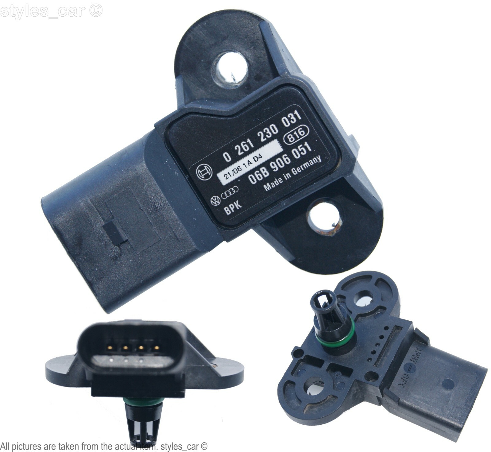 06B906051 Audi Seat Skoda VW MAP Intake Manifold Pressure Sensor ...