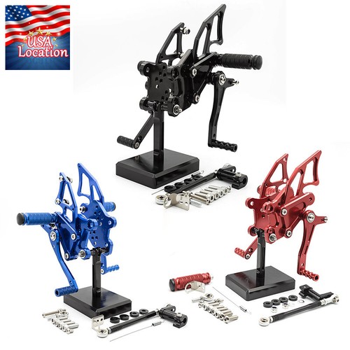 For Yamaha YZF R25 R3 2014-2024 2022 2023 CNC Footpegs Rearset Rear Set ...