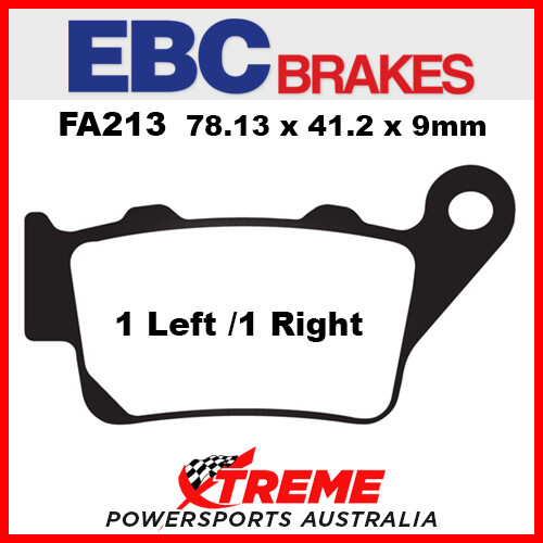 KTM 690 SM-LE Limited Edition 10-11 EBC Rear HH Sintered Brake Pads ...