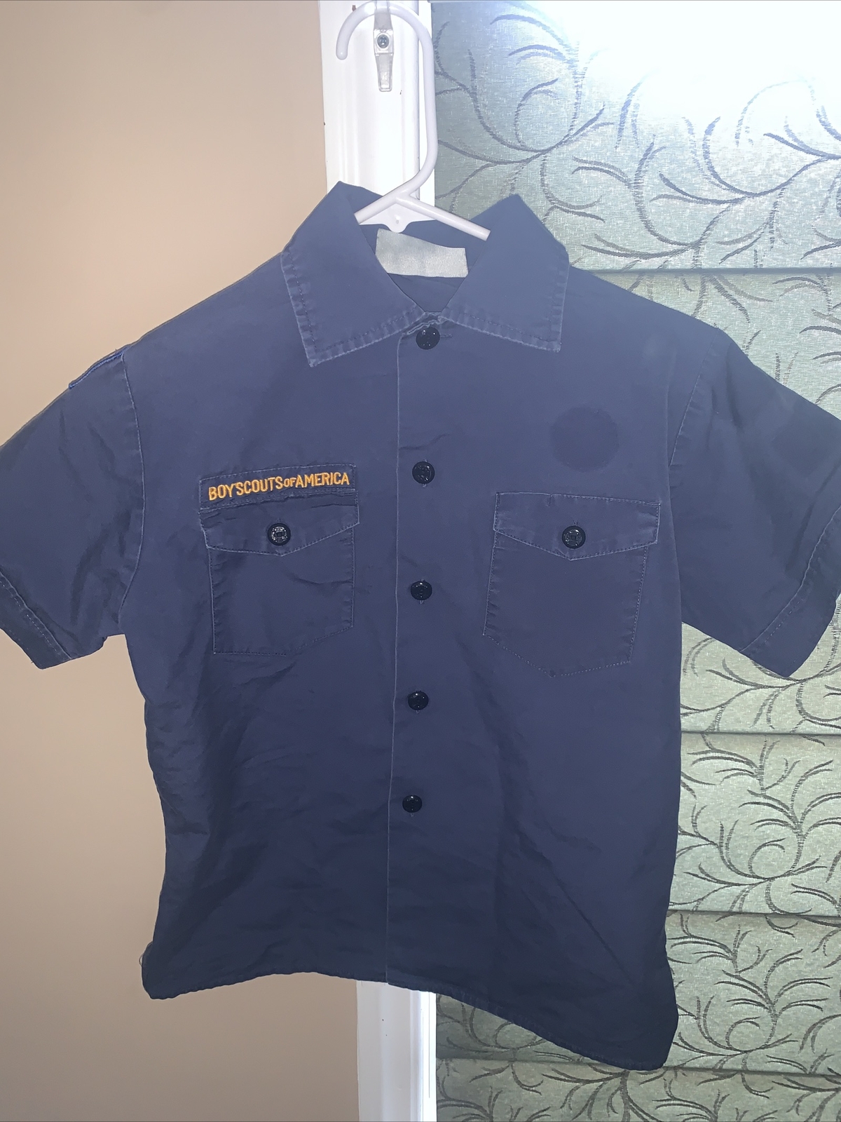 Cub Scout Boy Scouts BSA UNIFORM SHIRT Youth Medium S… - Gem