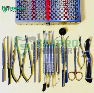 Dental Oral Surgery Kit Micro Periodontal Oral Surgery Kit Surgical ...