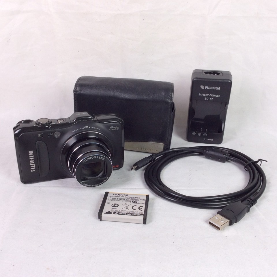Fujifilm FinePix Digital Camera F600EXR 16MP CMOS Sensor 15x Optical ...