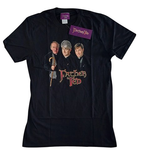Father Ted T Shirt Mens 2XL XXL Black Cotton Jack Dougal Official ...