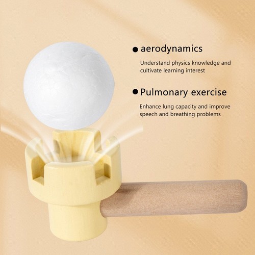 Floating Blow Pipe Balls Game Training Lung Capacity Toys Children ...