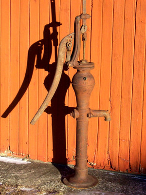 Vintage Antique AY McDonald Hand Well Water Windmill Cast Iron Pump ...