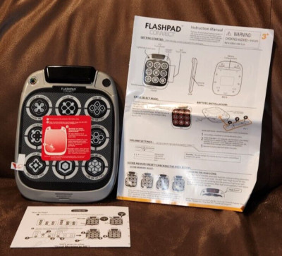 FlashPad Connect Touchscreen Game with Lights Gray Working | eBay